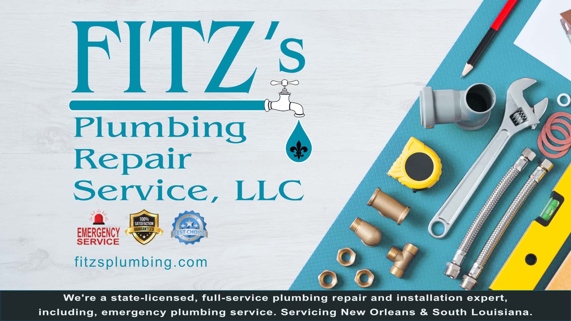 Plumbing Contractor & Repair Services | Fitz's Plumbing Repair